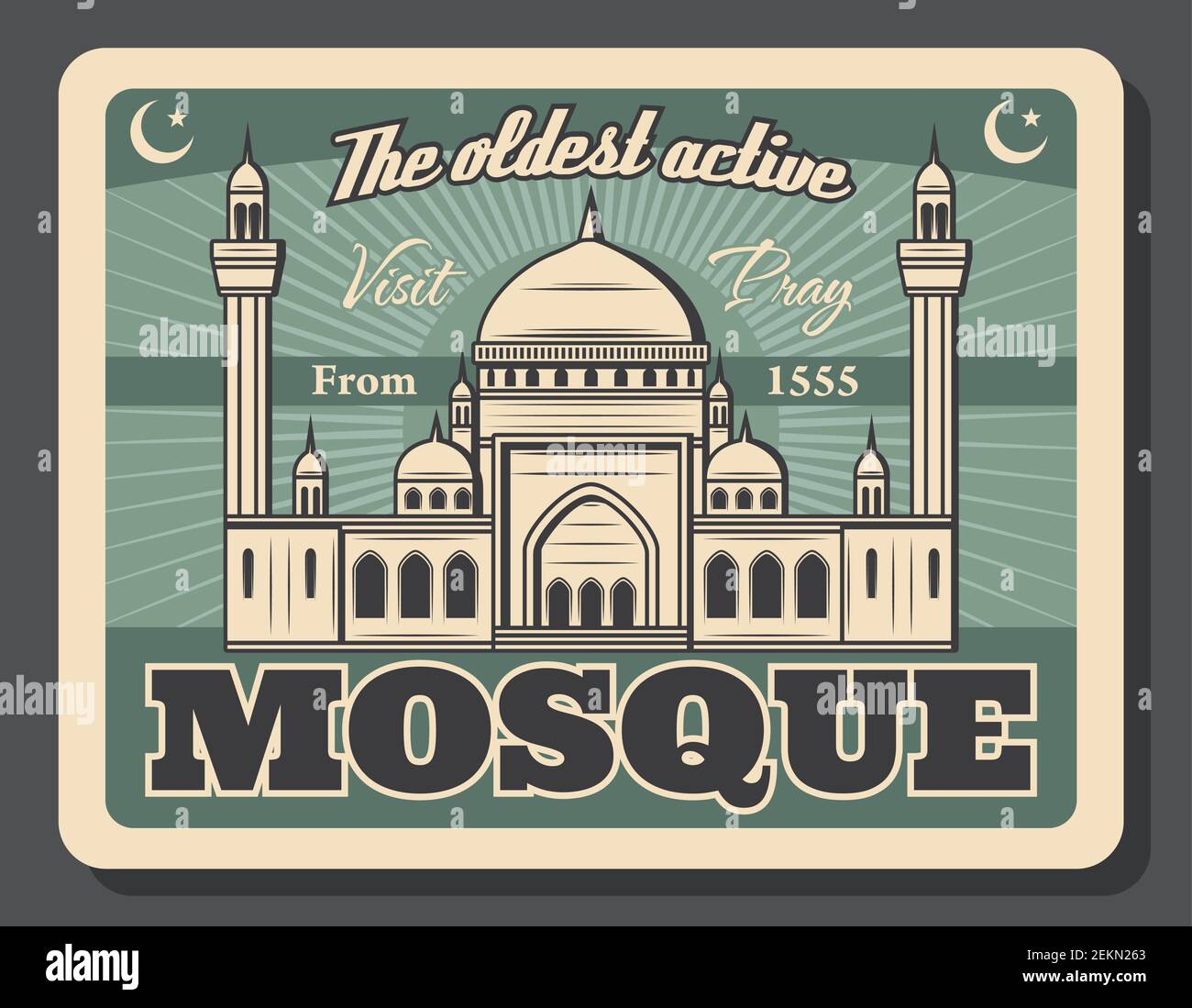 Halal tourism Stock Vector Images - Alamy