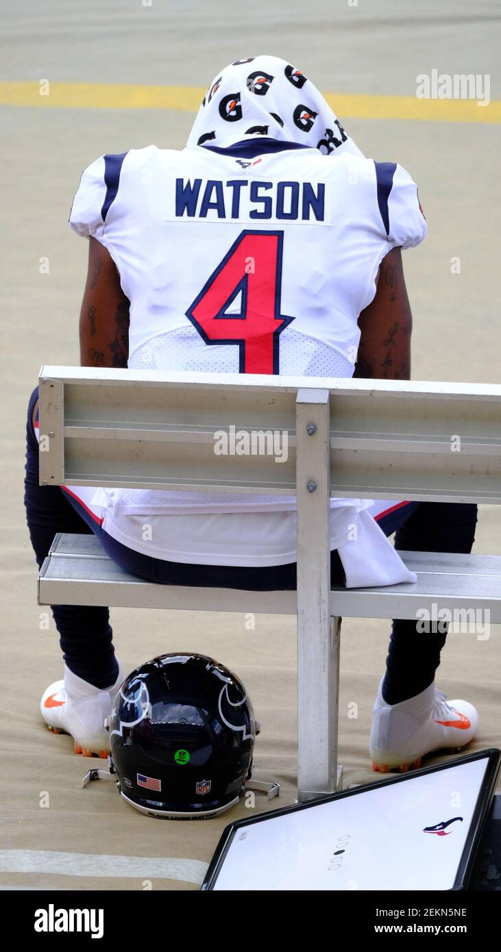 September 27th, 2020: Deshaun Watson #4 during the Pittsburgh Steelers ...