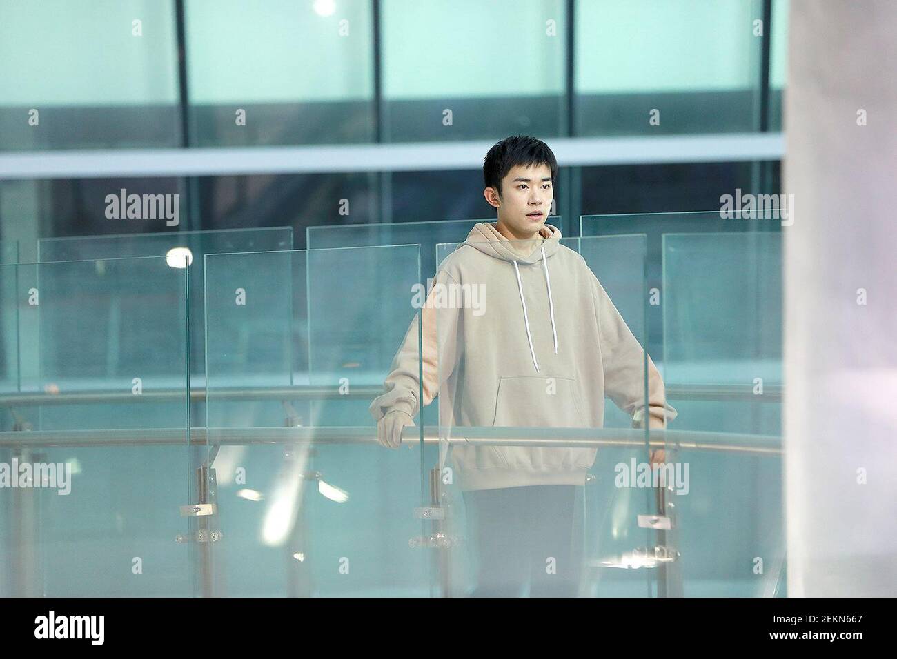 Chinese singer, dancer and actor Jackson Yee shoots MV before the 29th ...