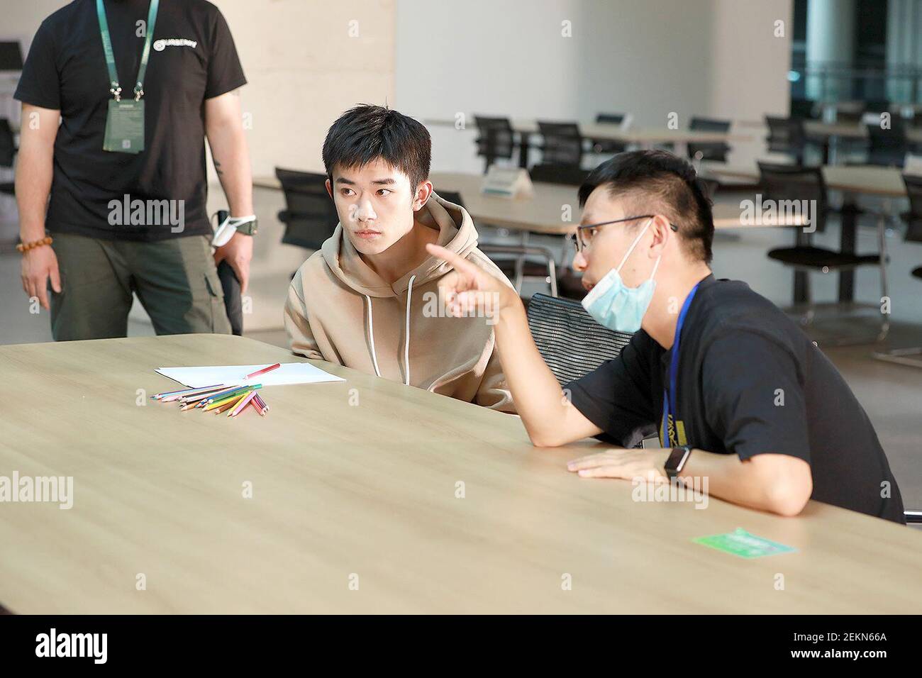 Chinese singer, dancer and actor Jackson Yee shoots MV before the 29th ...