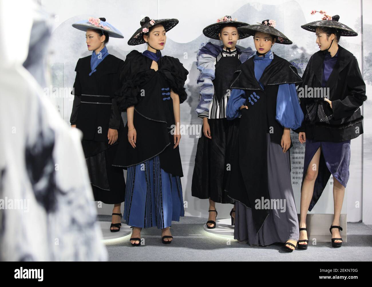 Models display the excellent work of the Creative Fashion Design ...