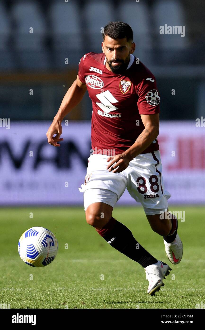 Tomas Rincon of Torino FC in action during the Serie A football match ...