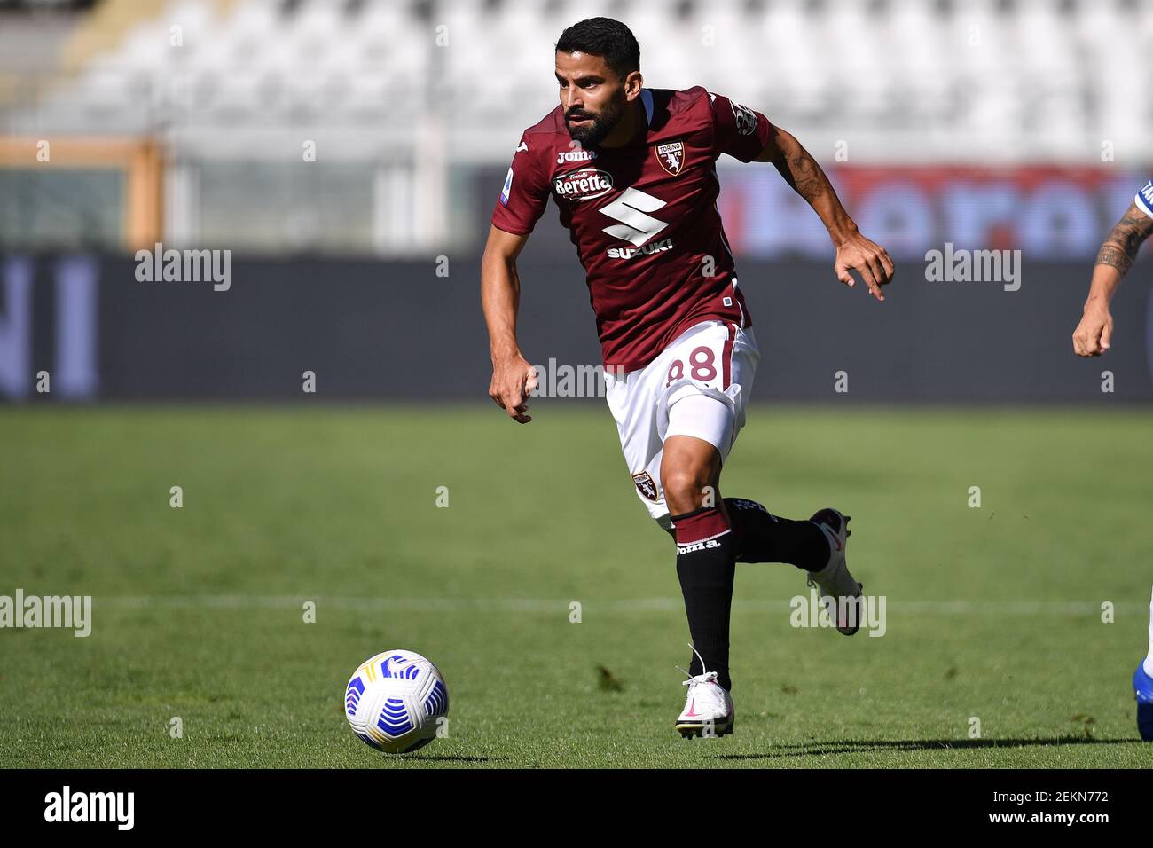 Tomas Rincon of Torino FC in action during the Serie A football match ...