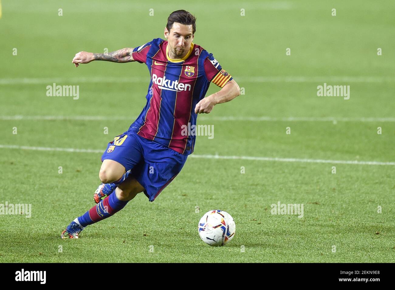 Lionel Messi of FC Barcelona during the La Liga match between FC ...