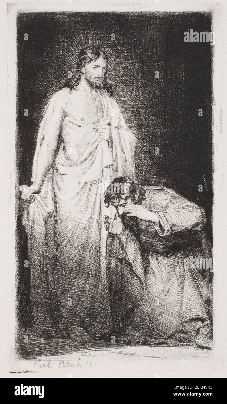 Carl Bloch Christ High Resolution Stock Photography and Images - Alamy