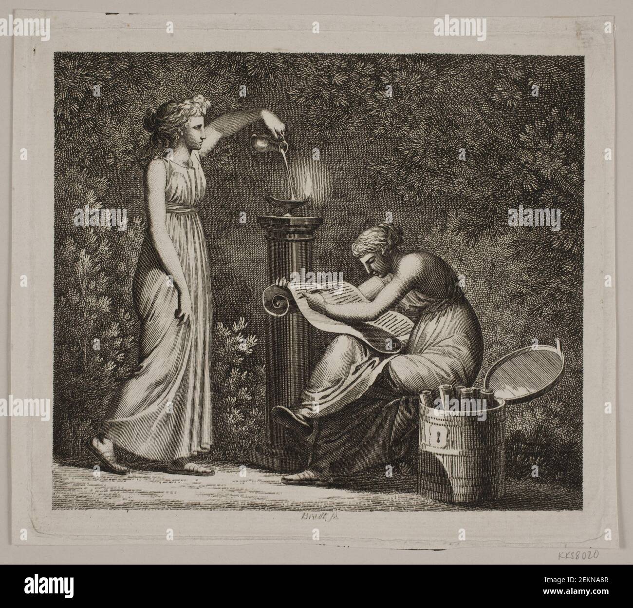 Frederik Ludvig Bradt (1747-1829), title sheet for "Description of ...