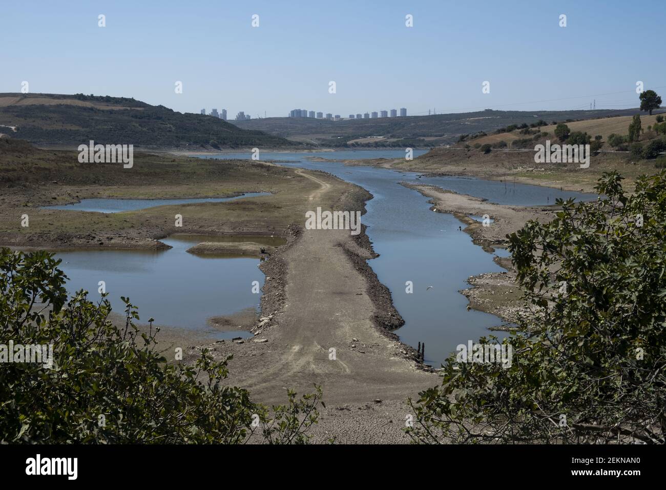 A view of the Canal Istanbul Project. Canal Istanbul Project is a 45 km ...