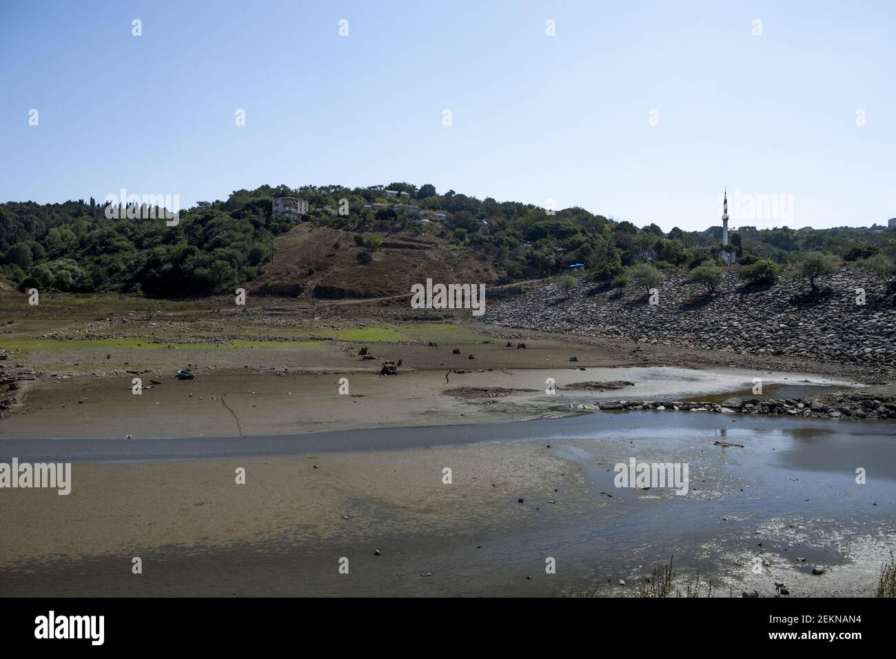 A view of the Canal Istanbul Project. Canal Istanbul Project is a 45 km ...