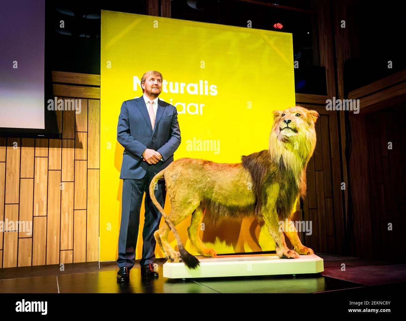 King Willem-Alexander during the opening of the exhibition 'Van ...
