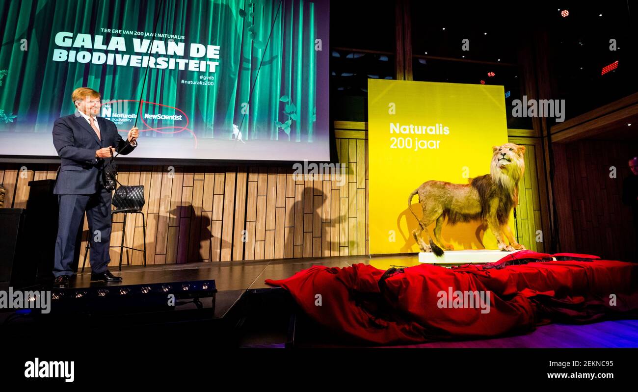 King Willem-Alexander during the opening of the exhibition 'Van ...