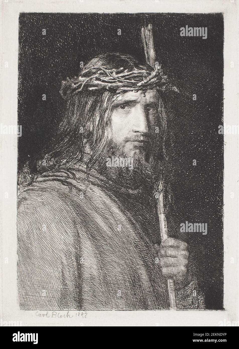 Carl bloch christ hi-res stock photography and images - Alamy