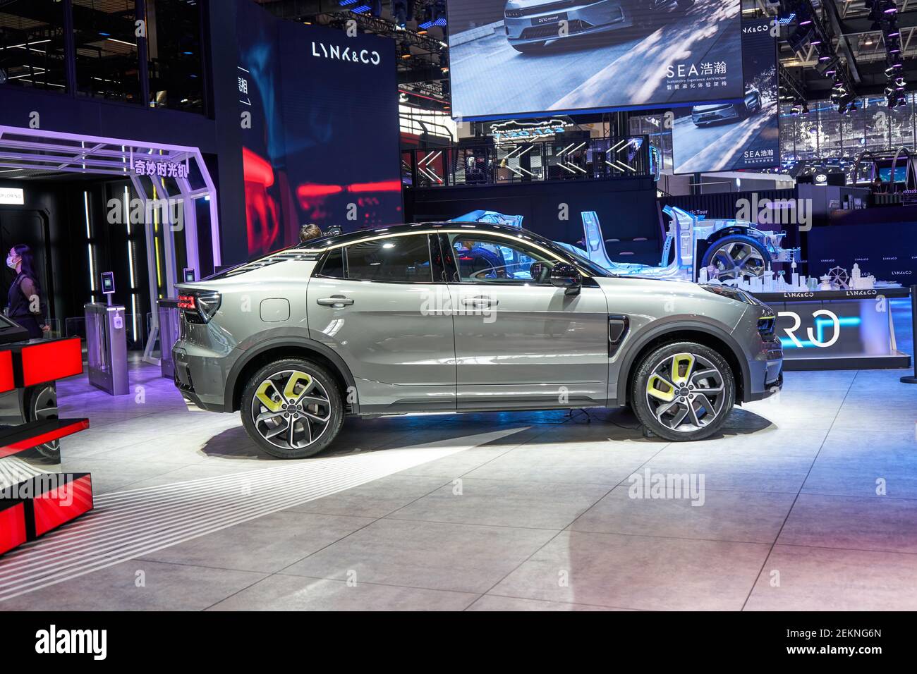 BEIJING, CHINA - SEPTEMBER 26, 2020 - Lynk & CO at the Beijing ...