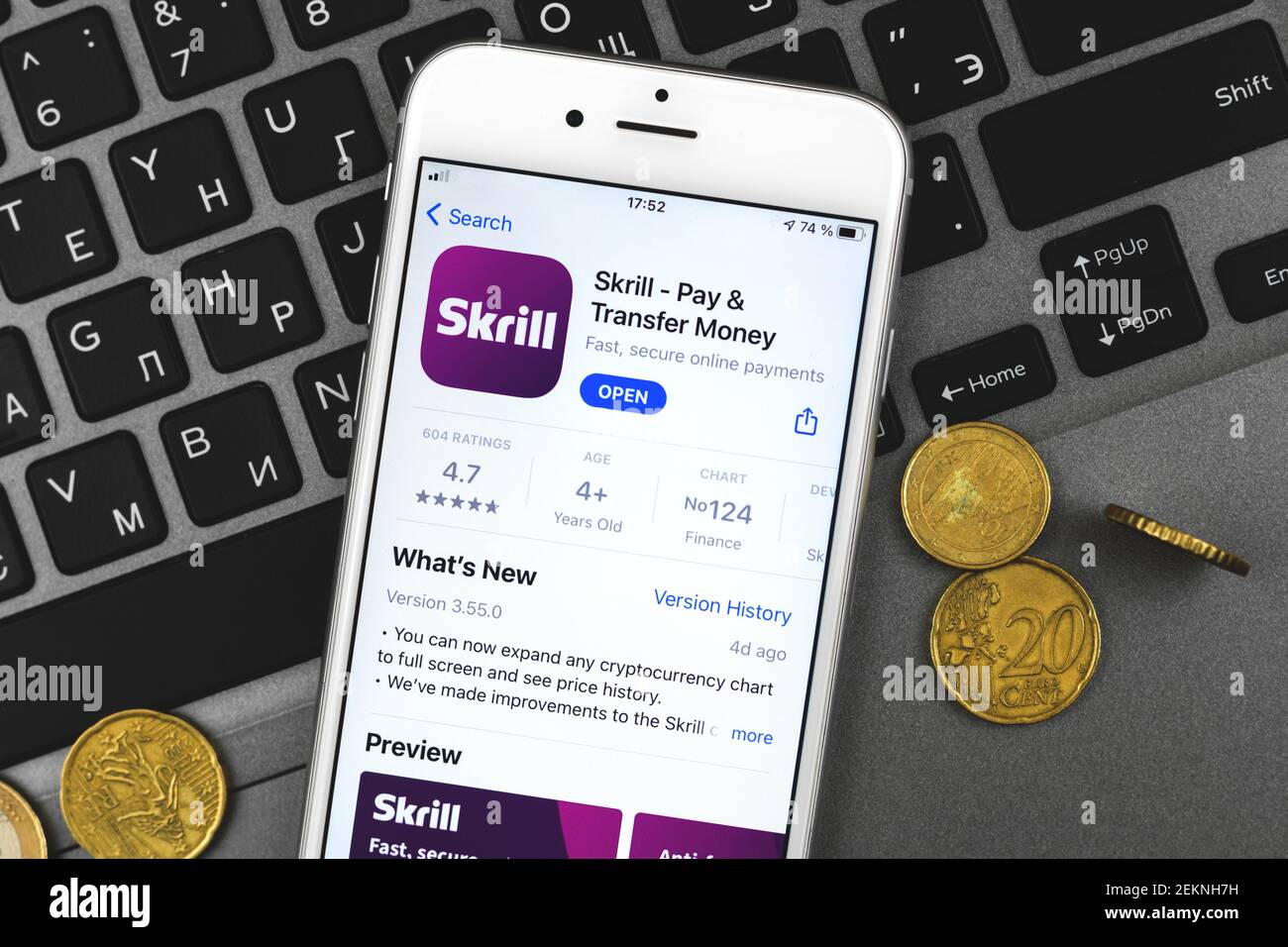 Skrill icon hi-res stock photography and images - Alamy