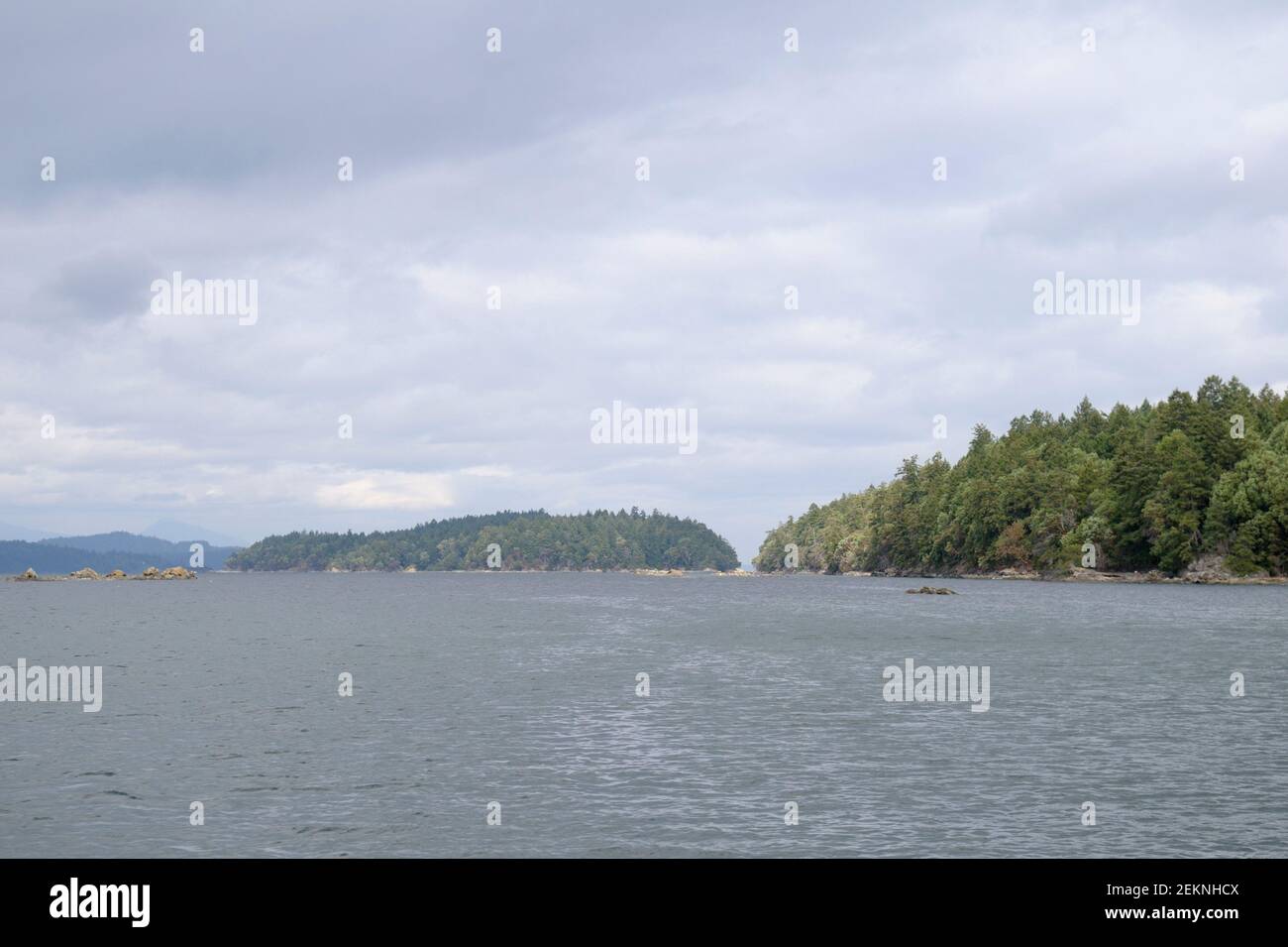 The reefs off Wallace Island, Wallace Island, Gulf Islands, British ...