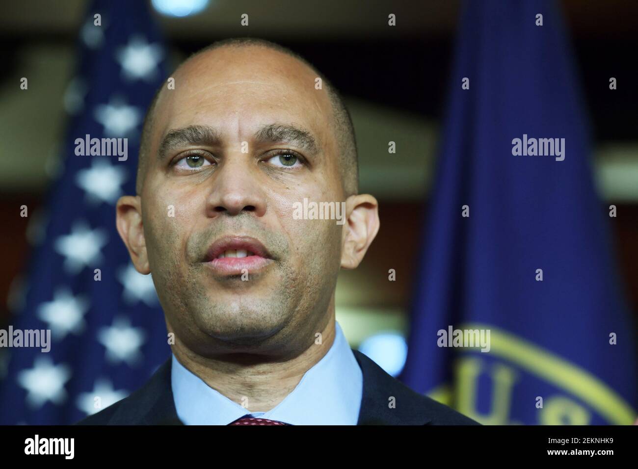 Representative from the Democratic Caucus Chairman Hakeem Jeffries (D ...