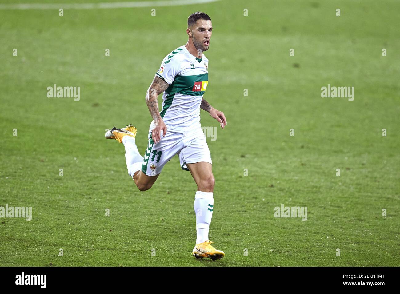 Jose Antonio Morente of Elche C.F during the La Liga match between SD ...