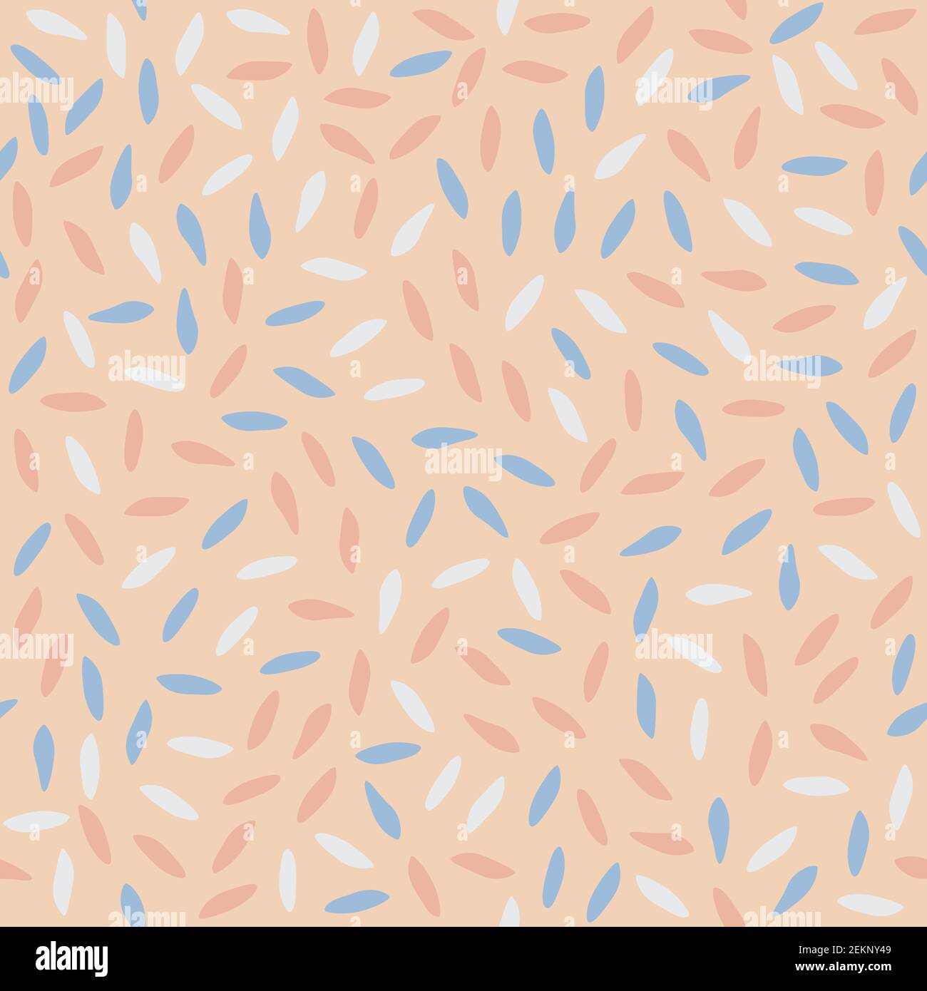 Light Blue, Pink vector seamless pattern background with rise Stock ...