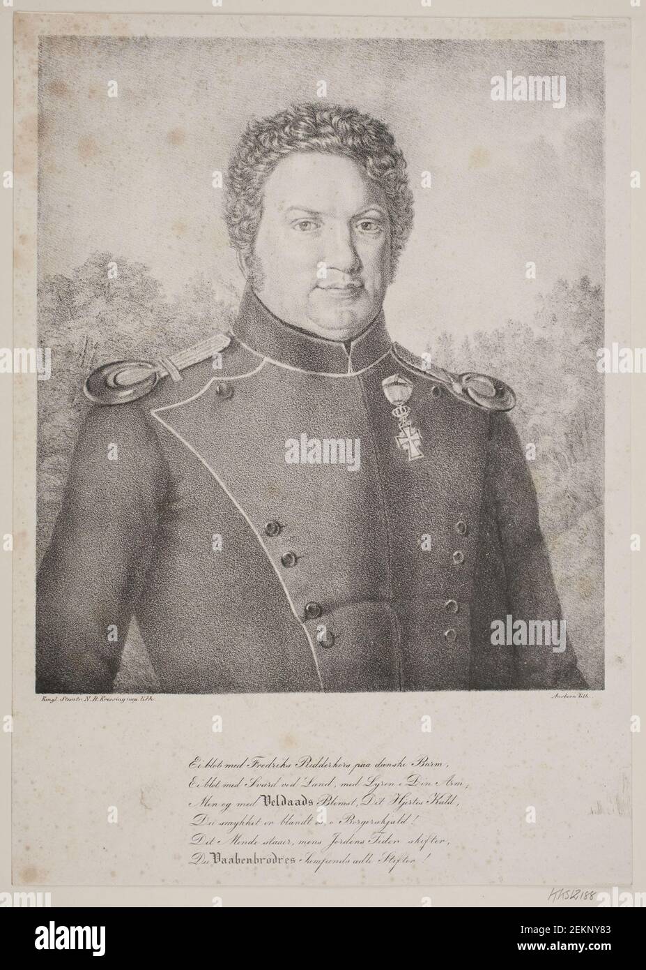 F. Ausborn (1829-1937), Johan Gerhard Fredrik Garbrecht, 1829 - 1837 ...