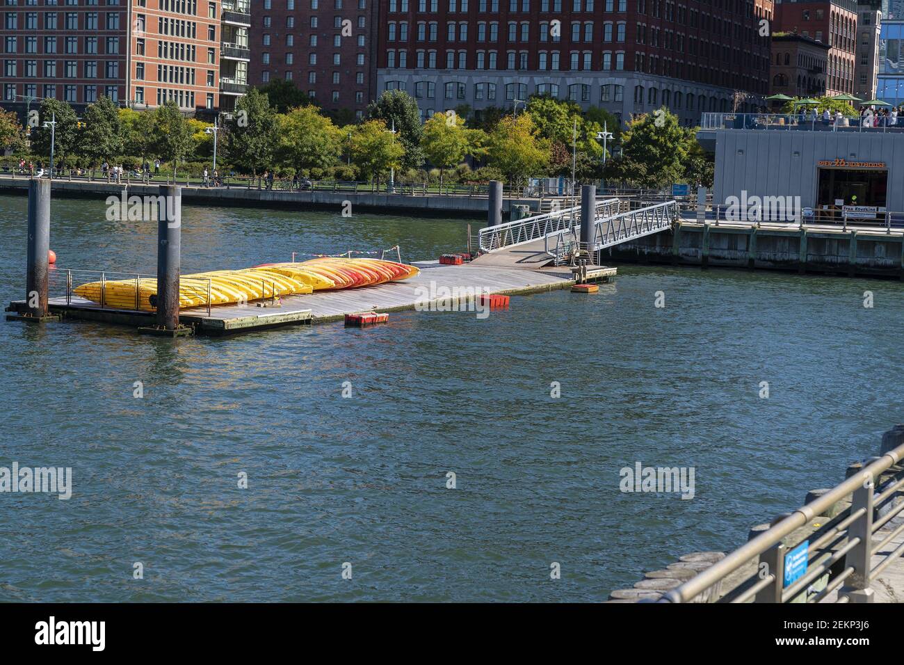 The first new pier in a decade opened this week at Hudson River Park at ...