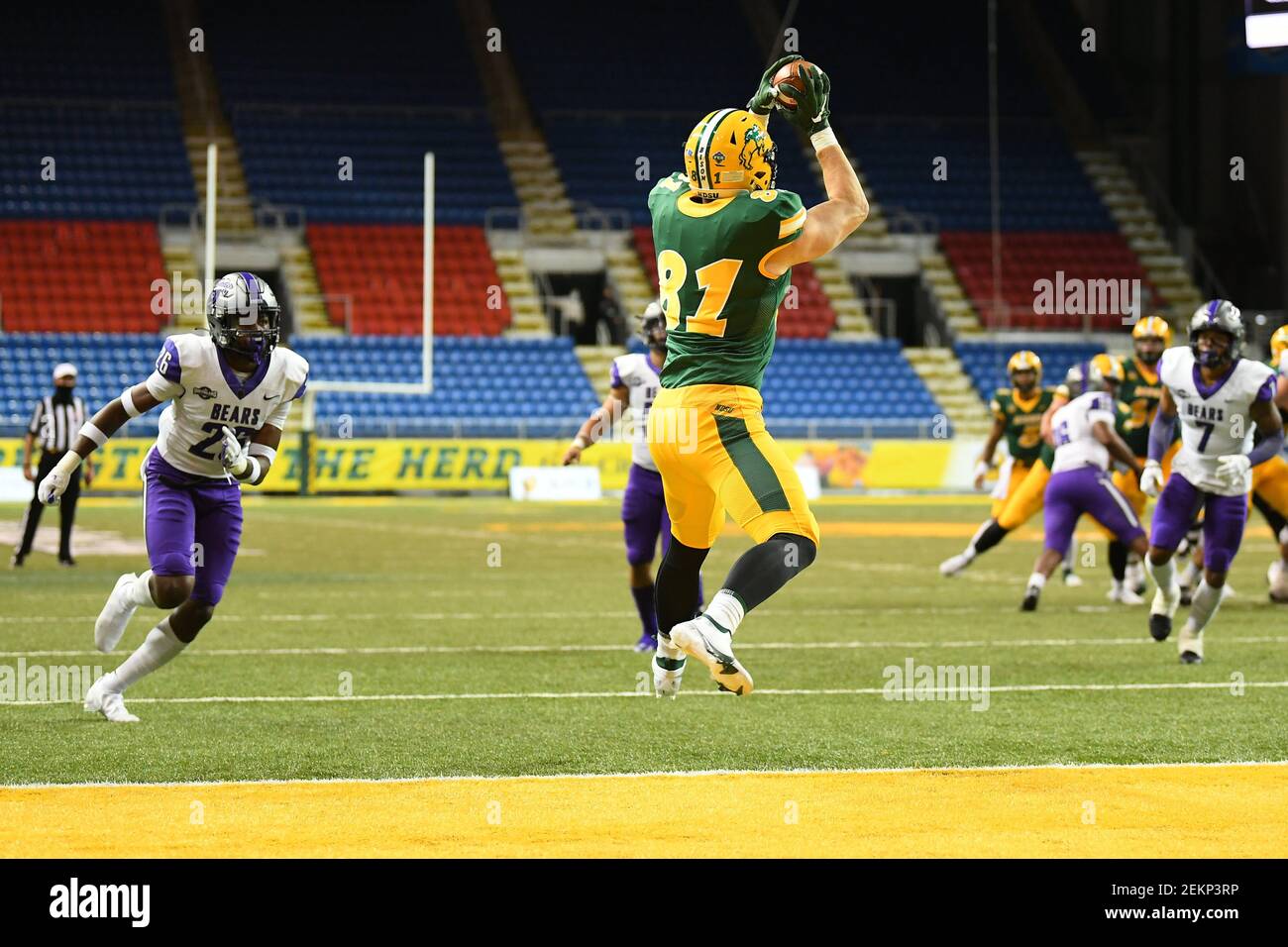 October 3, 2020: North Dakota State Bison tight end Josh Babicz (81 ...