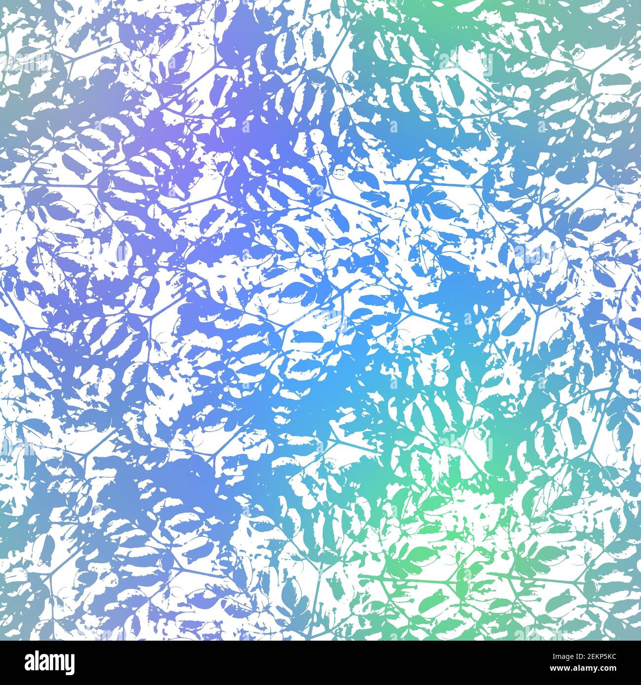 Seamless satin soft pastel color leaves pattern Stock Photo - Alamy