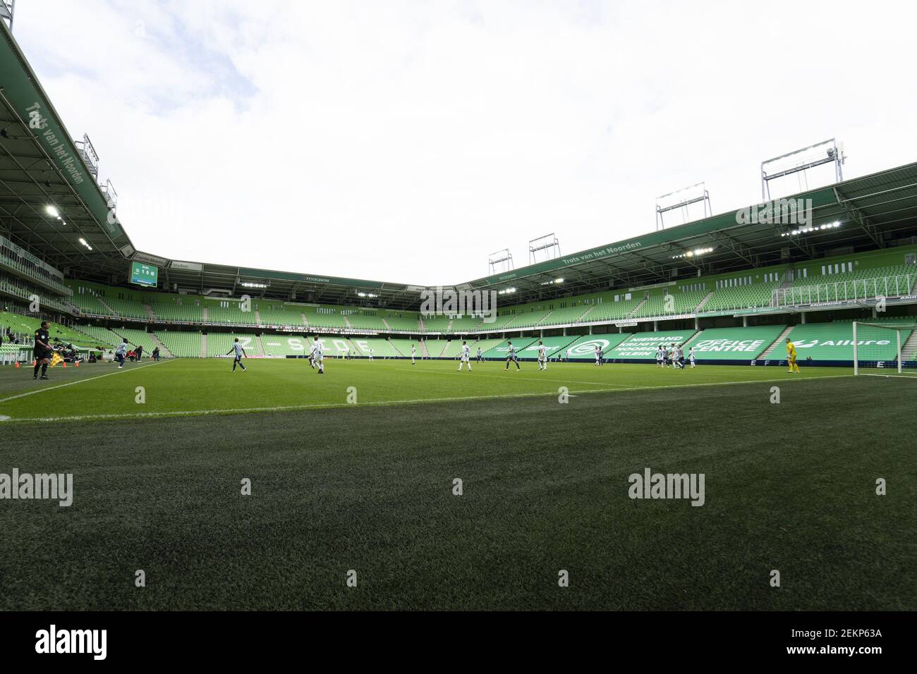 GRONINGEN, 04-10-2020 Hitachi Capital Mobility Stadium. Dutch ...