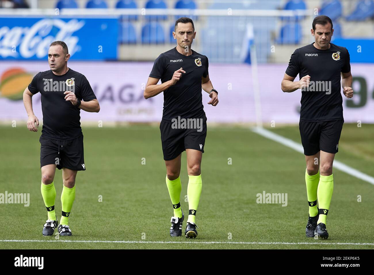 Referee Jose Maria Sanchez Martinez during the La Liga match between ...