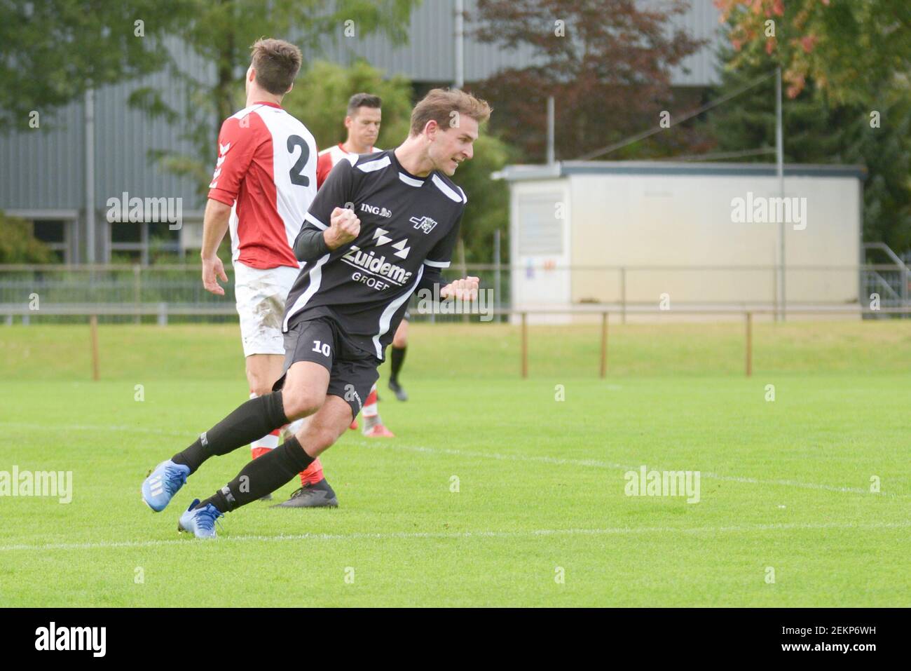 EMMEN, 04-10-2020 , Sportpark Meerdijk, Dutch Hoofdklasse Sunday ...