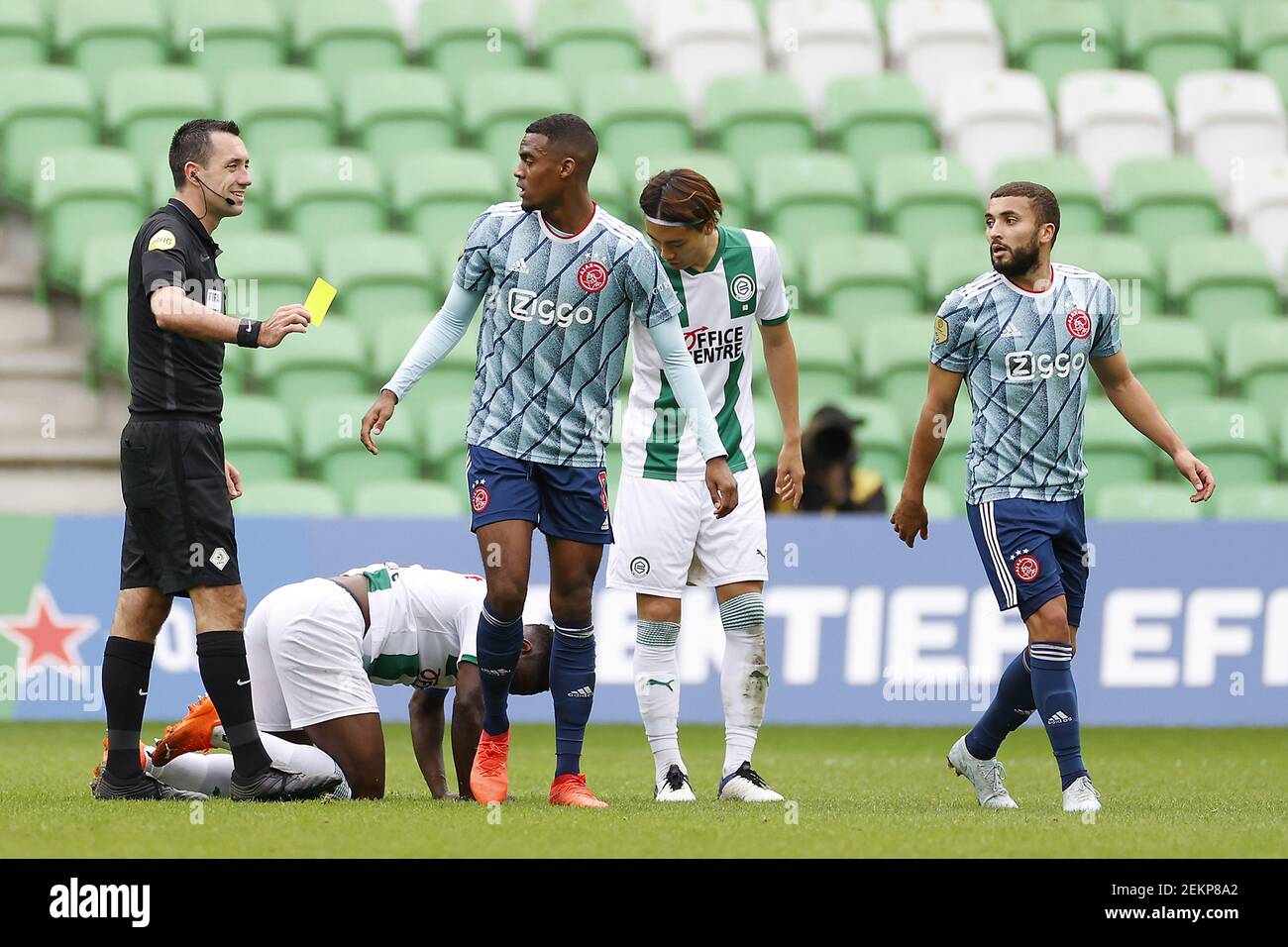GRONINGEN, 04-10-2020 , Stadium Hitachi Capital Mobility, Dutch ...