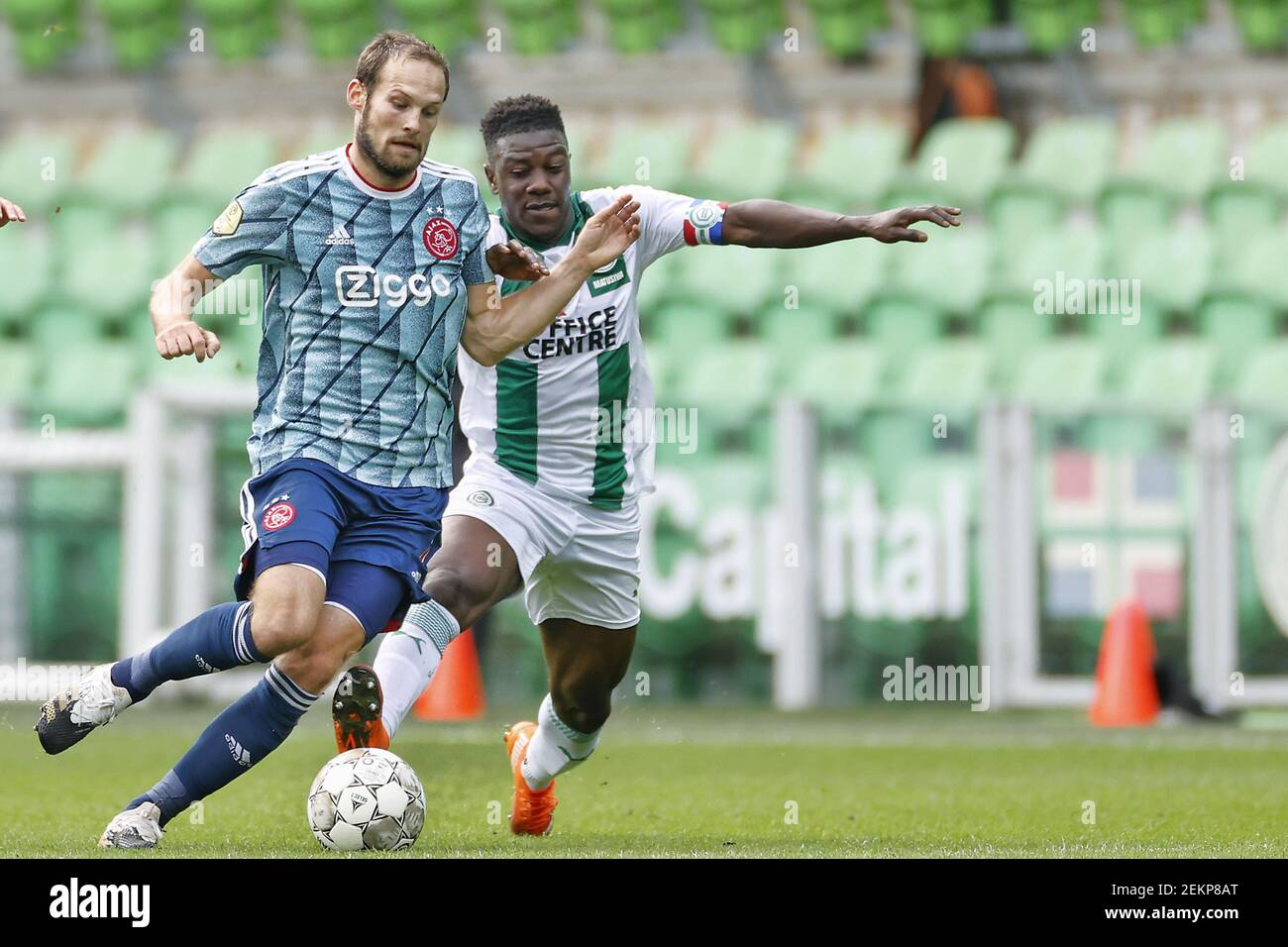 GRONINGEN, 04-10-2020 , Stadium Hitachi Capital Mobility, Dutch ...