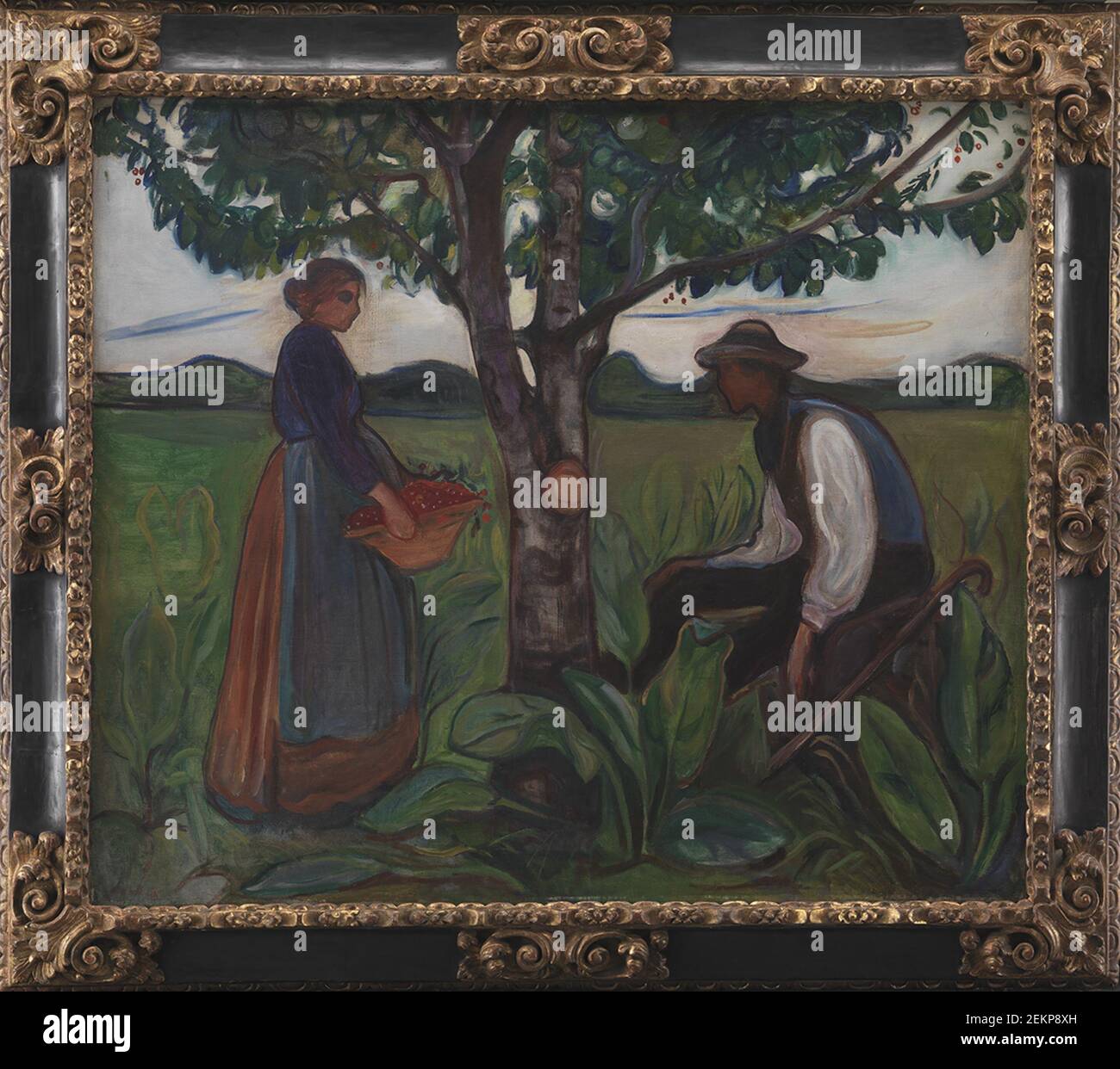 Edvard Munch (1863-1944), fertility, 1899 - 1900 Stock Photo - Alamy