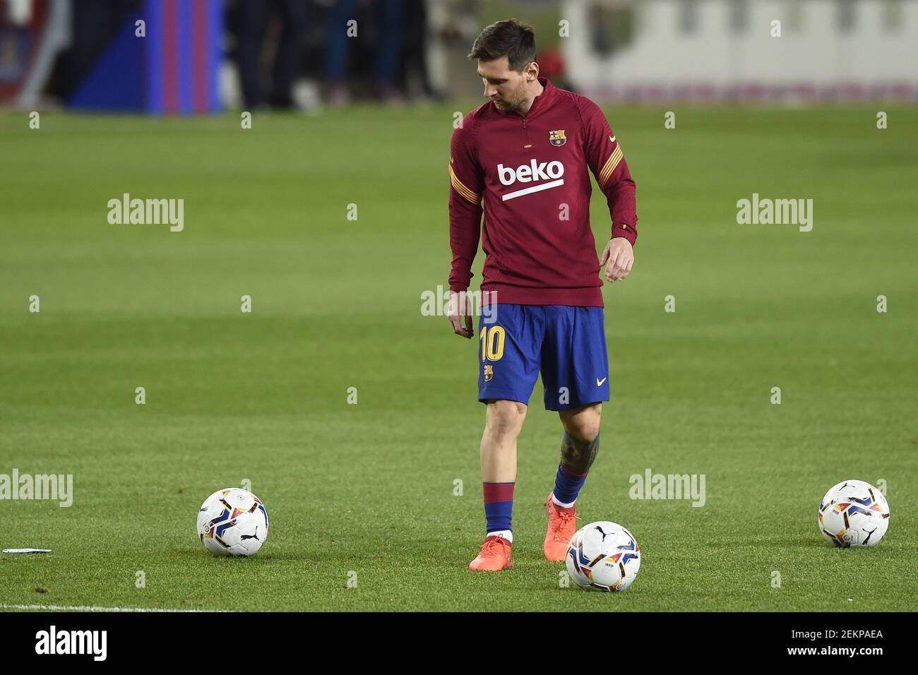 Lionel Messi of FC Barcelona during the La Liga match between FC ...