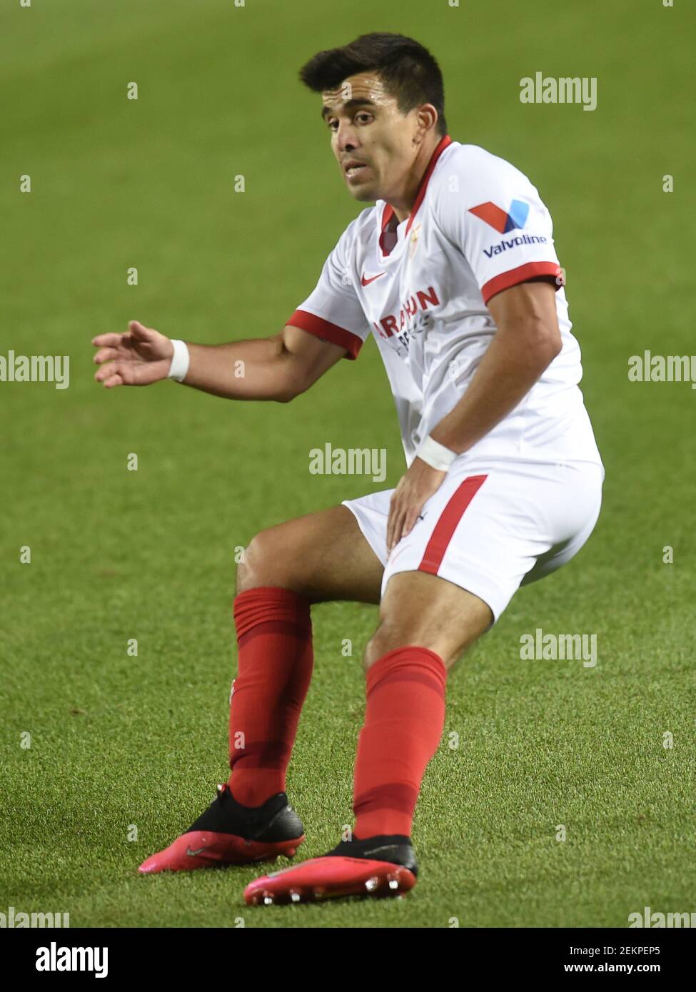 Marcos Acuna of Sevilla FC during the La Liga match between FC ...