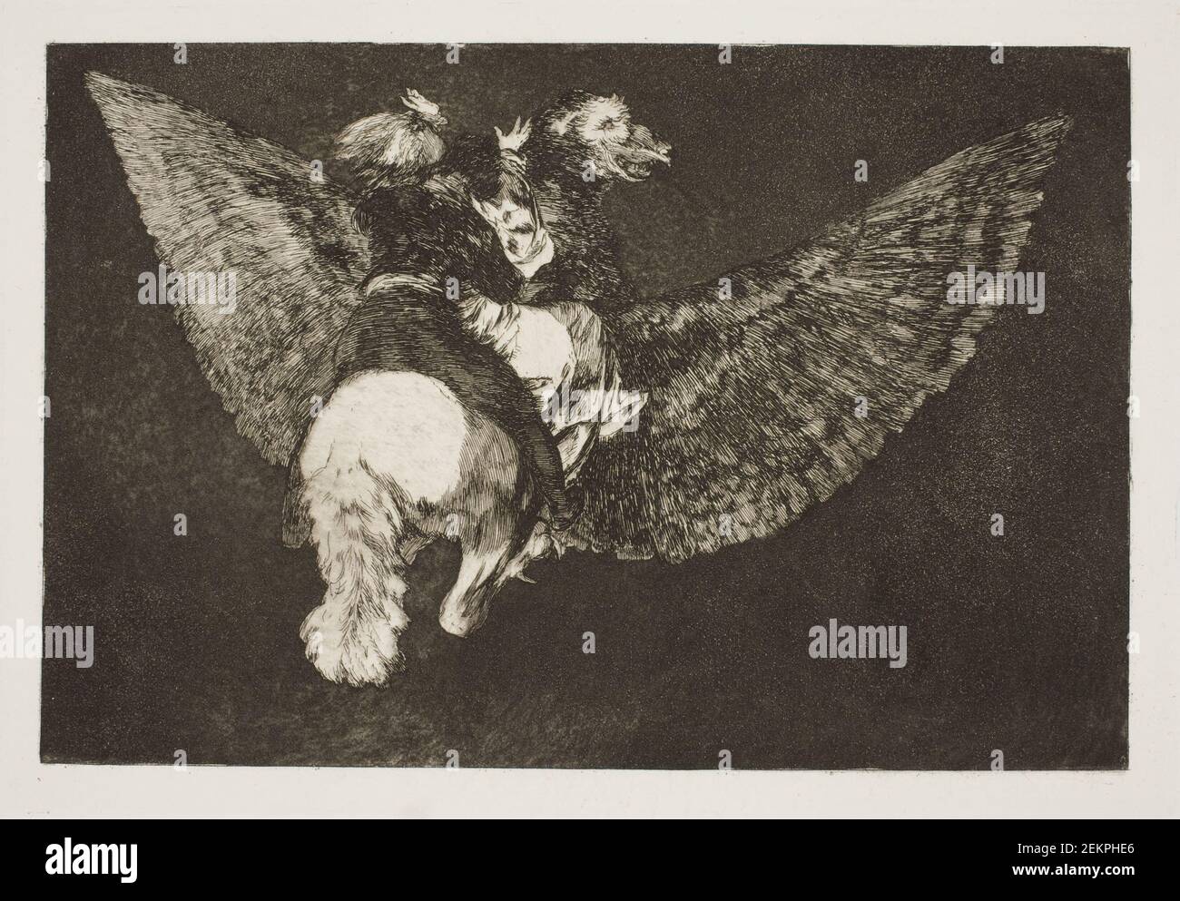 Francisco de Goya (1746-1828), the flying doctor (give waive the friend ...