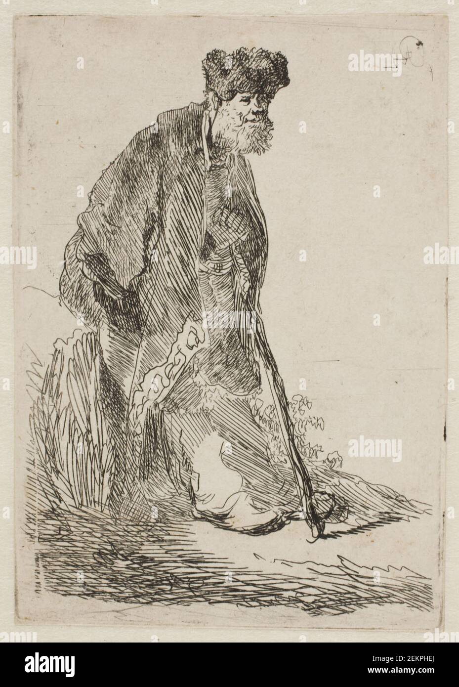 Rembrandt portrait old man in hi-res stock photography and images - Alamy