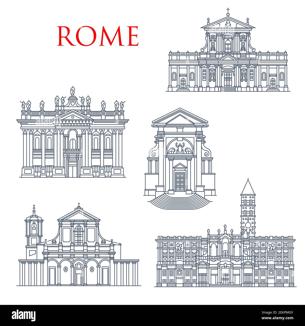 Ancient church in san Cut Out Stock Images & Pictures - Alamy