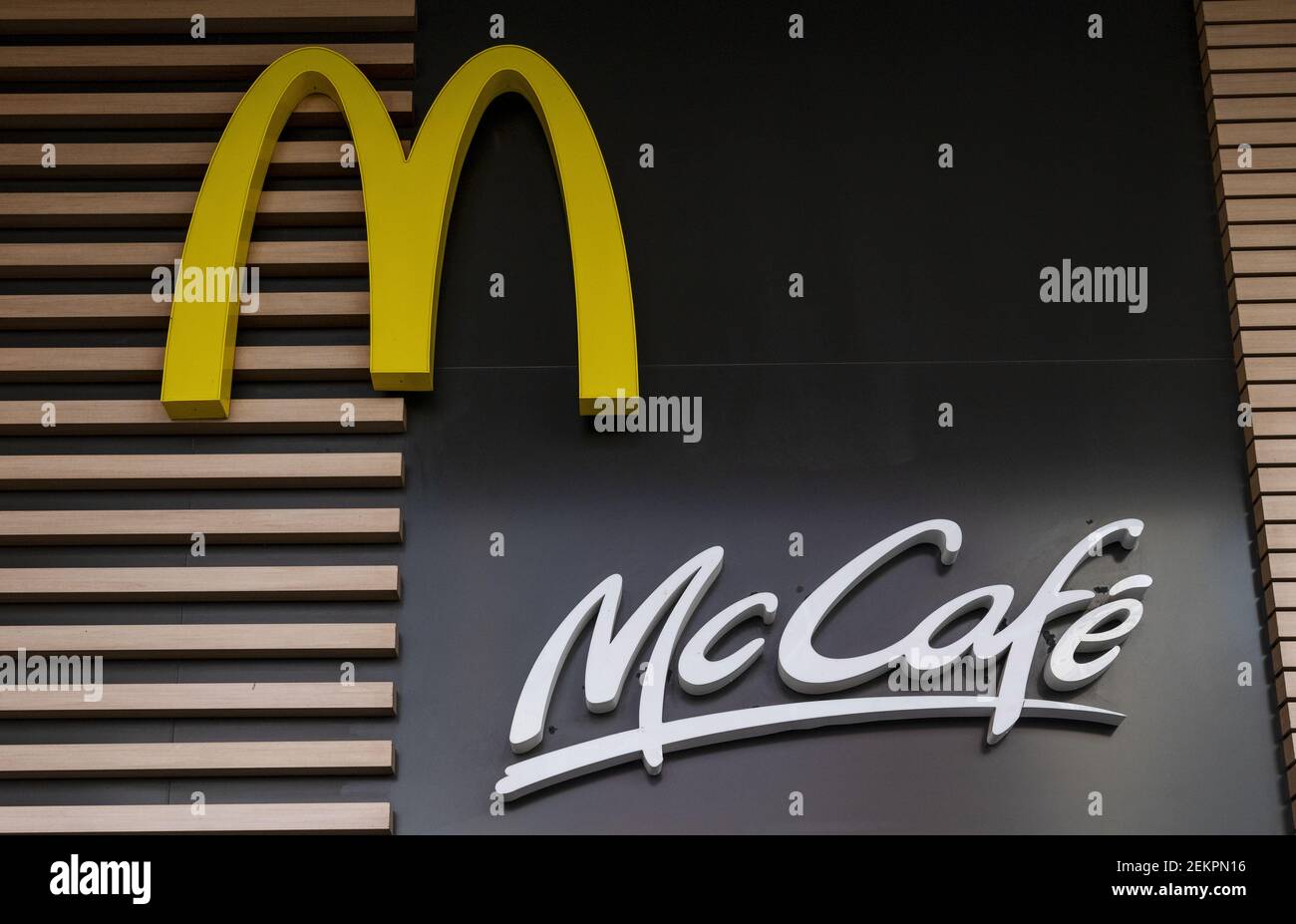 American multinational fast-food hamburger restaurant chain, McDonald's ...