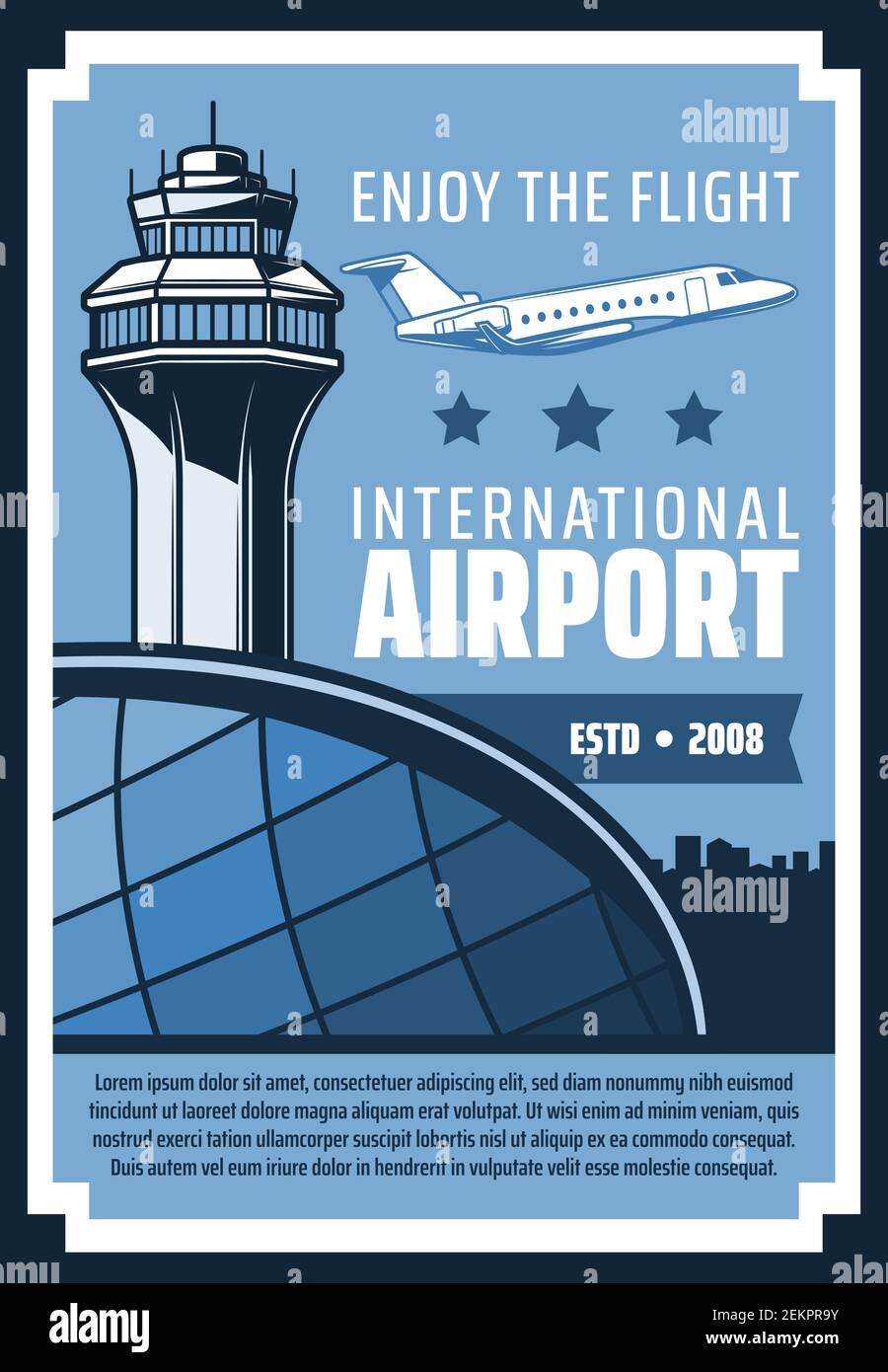 Airport Tower Vector