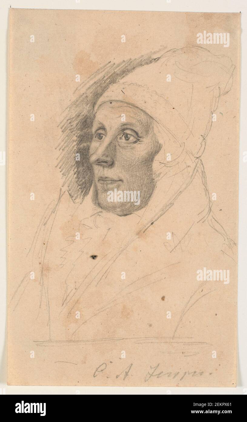 C.A. Jensen (1792-1870), Portraet of Boat Andreas Christiansen in ...