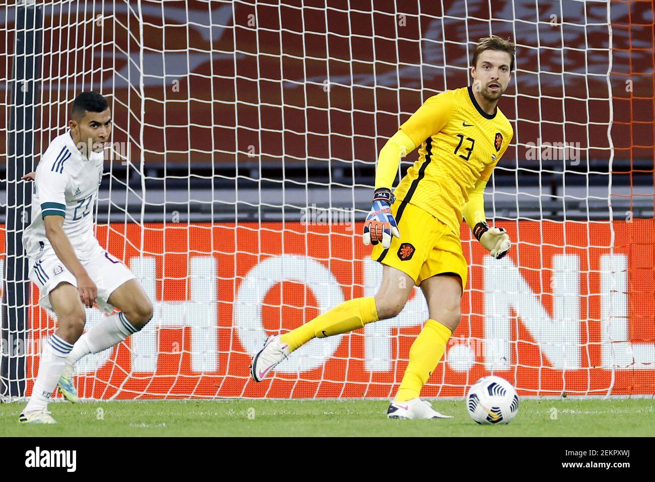 AMSTERDAM, 07-10-2020 , JohanCruyff Arena, friendly match between ...