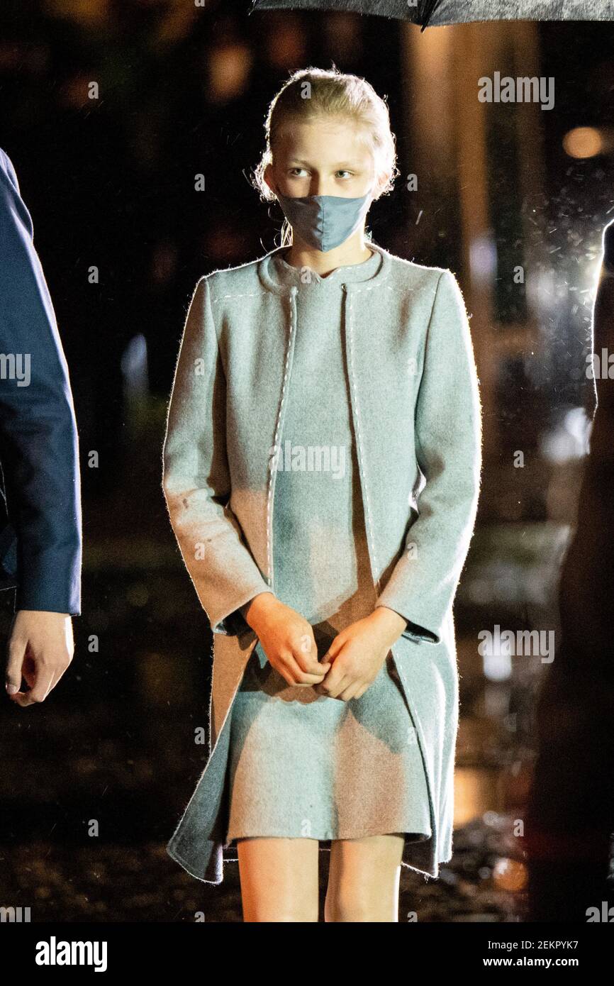 Princess Eleonore of Belgium during the opening ceremony of the ...