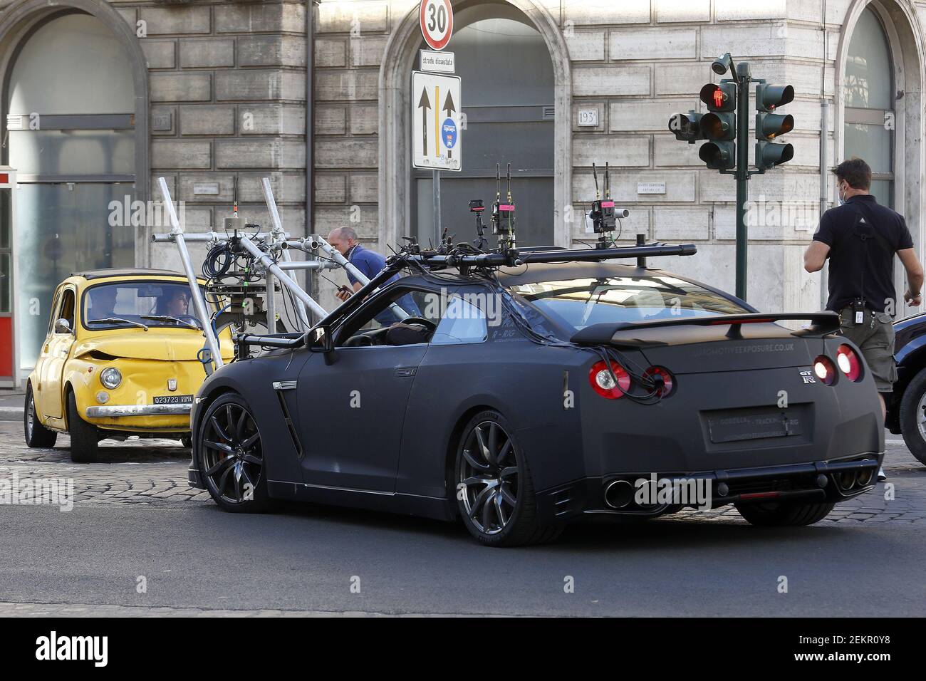 A car crash occurred on the set of the film Mission Impossible 7 shot ...
