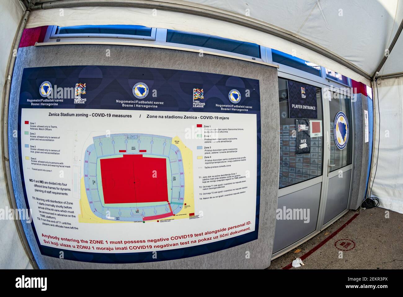ZENICA, Bosnie en Herzegovina, 10-10-2020, football, , UEFA Nations ...