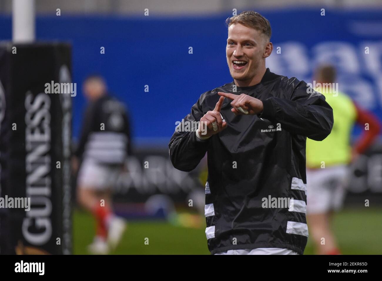 Mike Haley of Munster during the Guinness PRO14 rugby match between ...