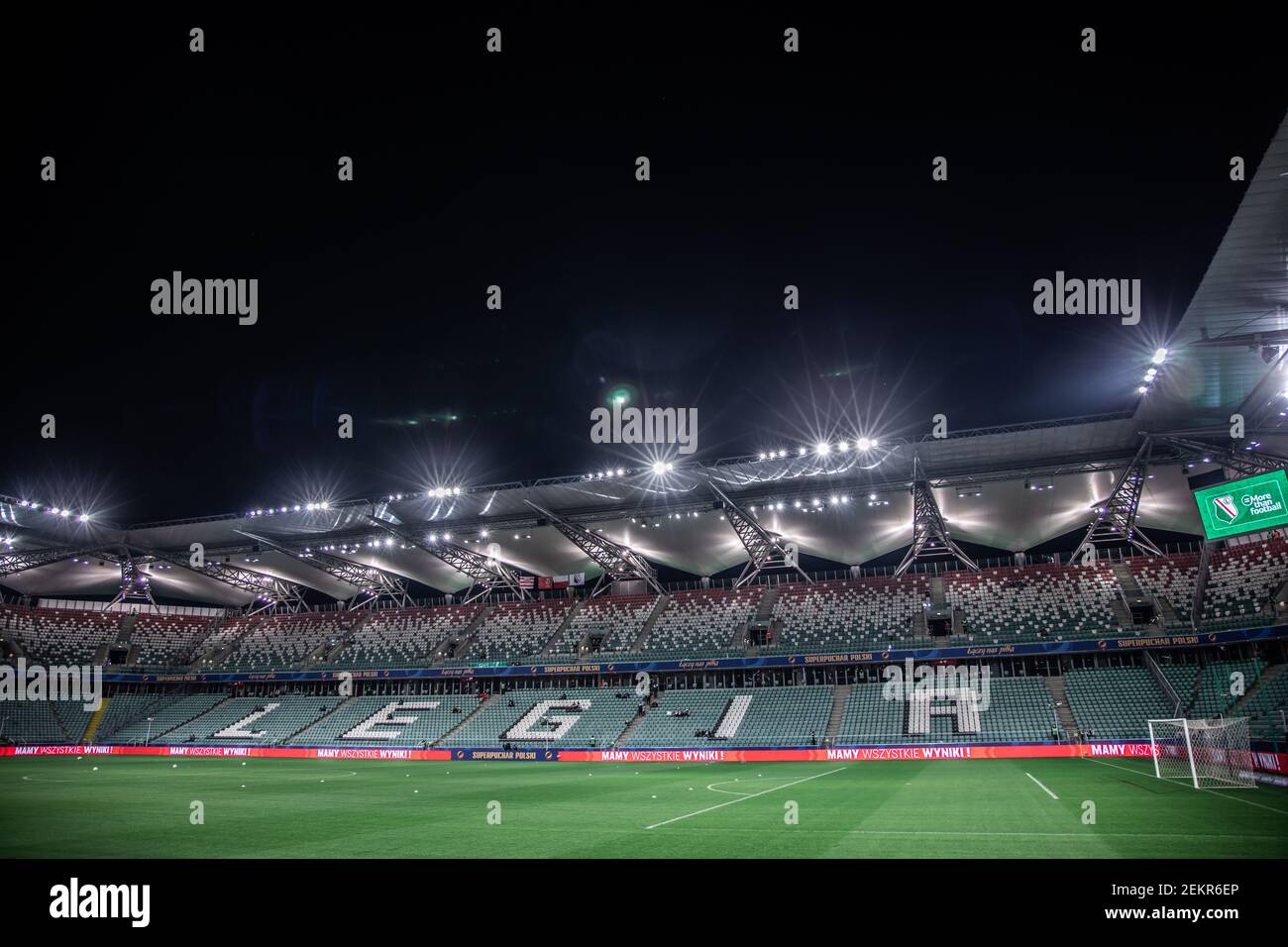 A general view of the Marshal Jozef Pilsudski Legia Warsaw Municipal ...