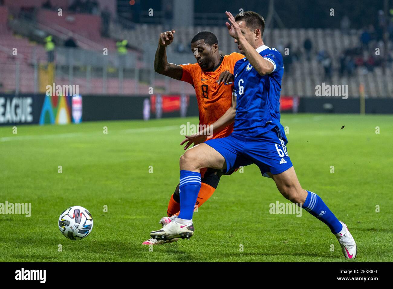 ZENICA, Bosnie en Herzegovina, 11-10-2020, football, , UEFA Nations ...