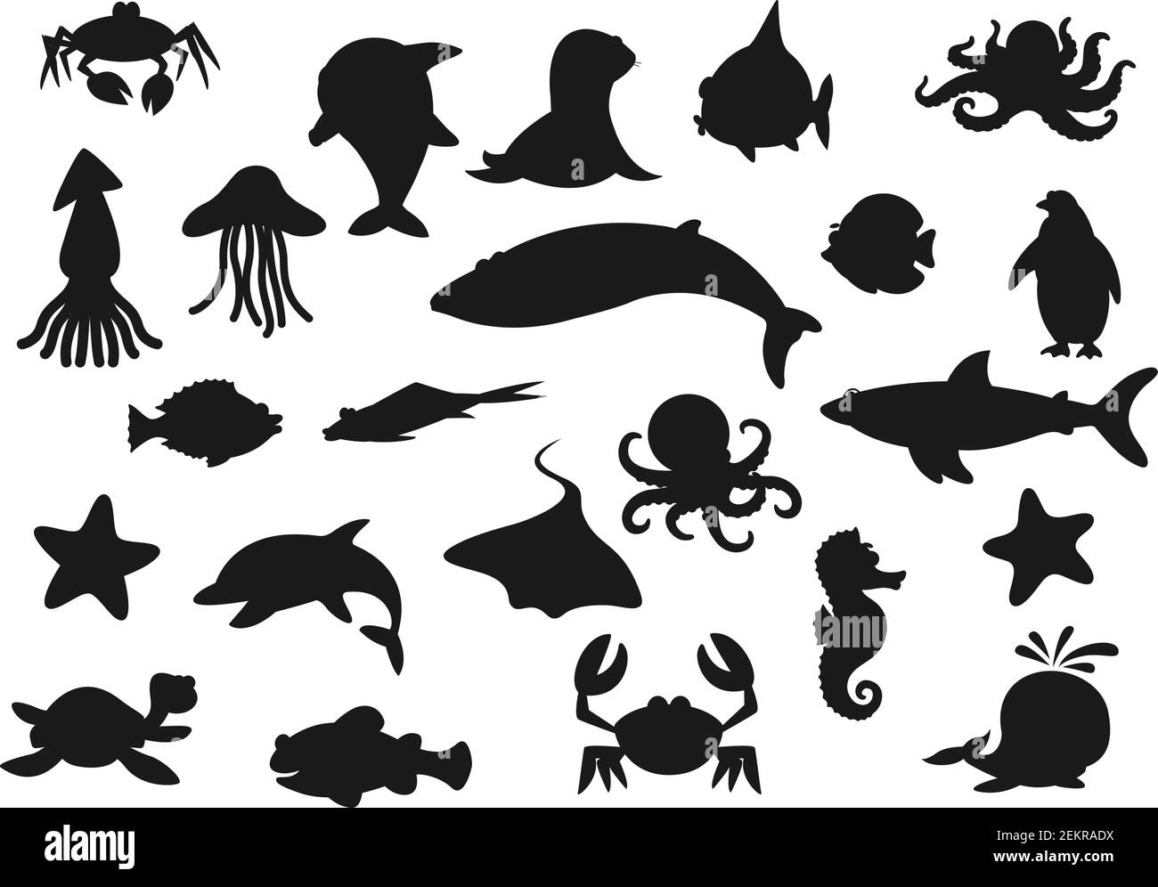Sea Creature Silhouette