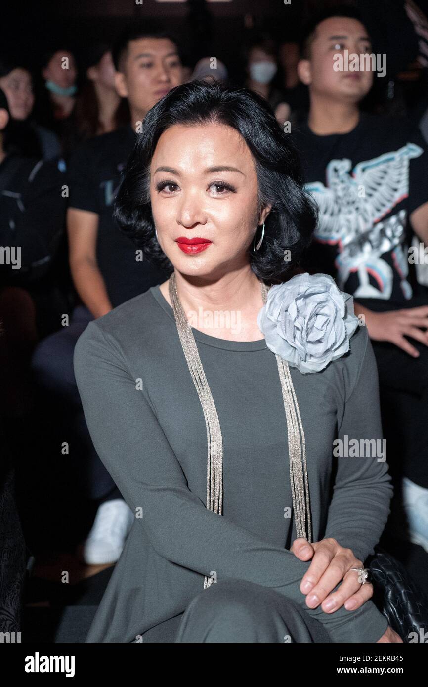 Chinese ballerina, modern dancer, choreographer and actress Jin Xing ...