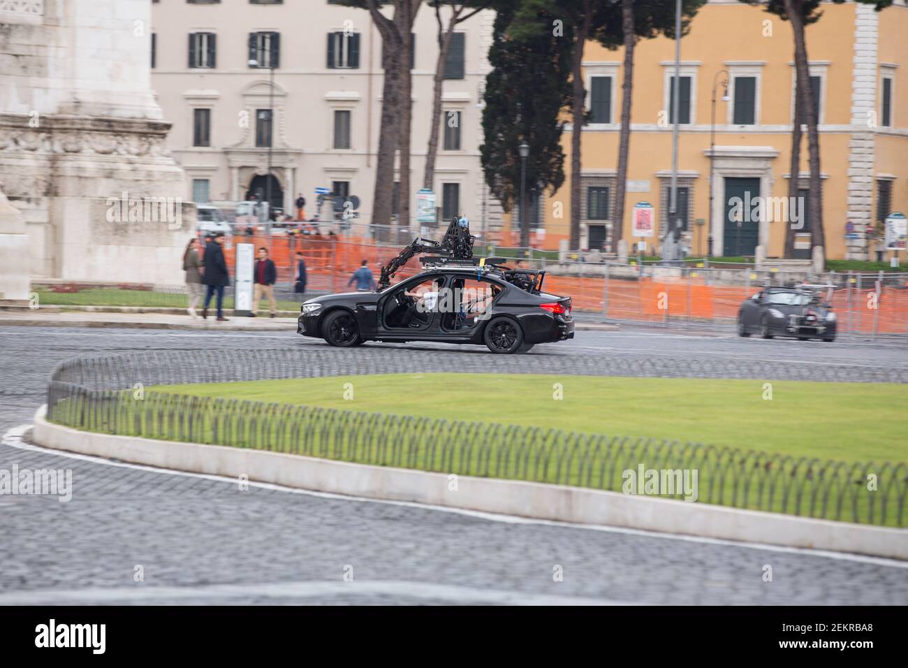 The American actor Tom Cruise on the set of the movie "Mission ...