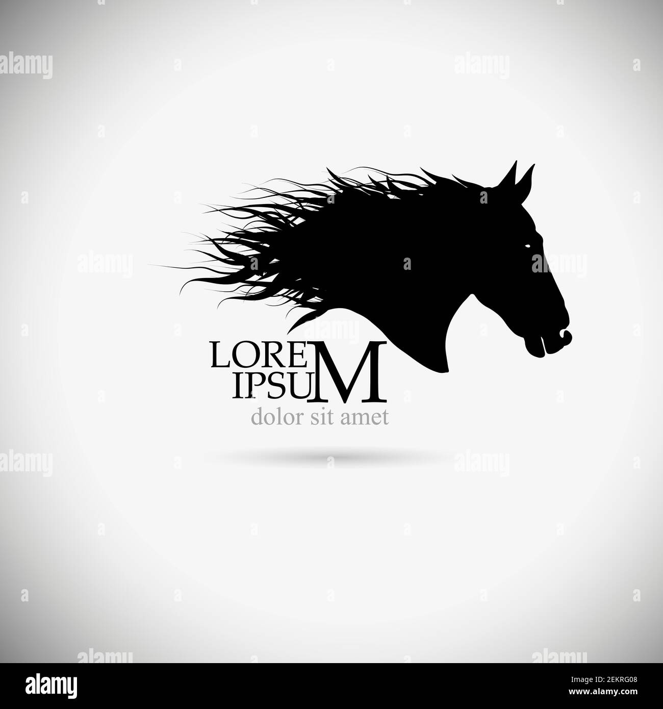 Horse face. Tattoo. Vector illustration Stock Vector Image & Art - Alamy